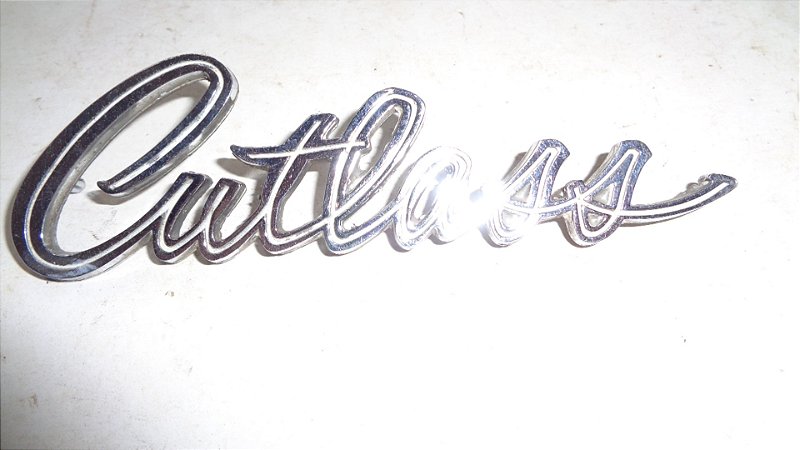 Oldsmobile Cutlass - Emblema Original Usado - RARUS PARTS PEÇAS PARA ...