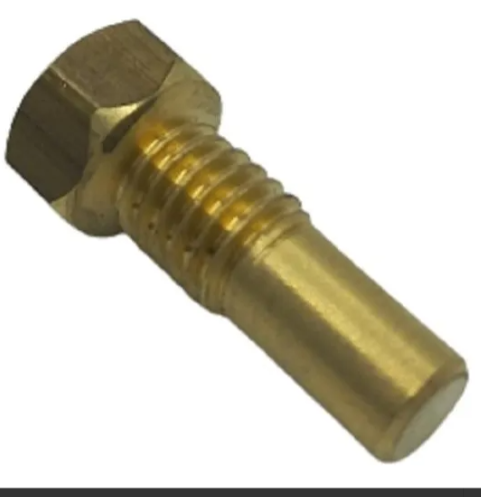 Porta Sensor de Temperatura em Latão - Casa e Piscinas