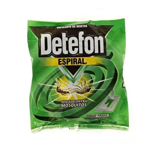 Repelente Espiral DETEFON C/ 10 Unidades - Sampling & Repil
