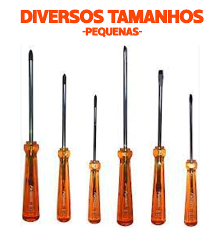 Chave de Fenda Magnética - Sampling & Repil