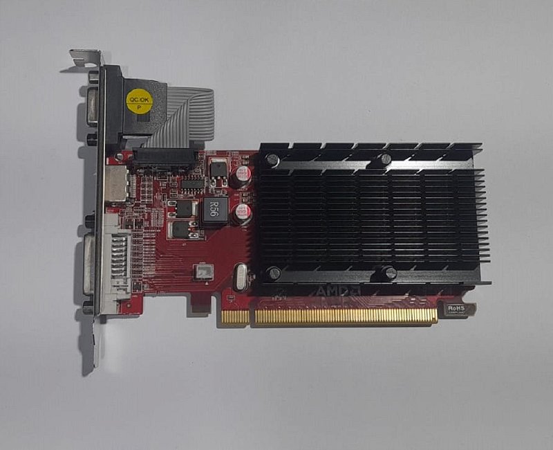 Placa de vídeo AMD Radeon HD 5450 1GB DDR3 PCI-Ex com HDMI - RIKATECH