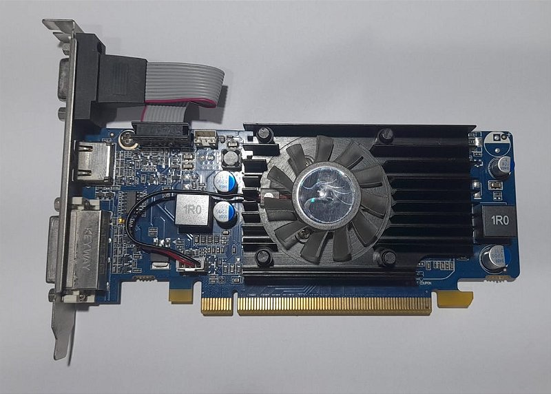 Placa de Vídeo Nvidia GeForce 8400gs 512 MB DDR2 com Hdmi. - RIKATECH