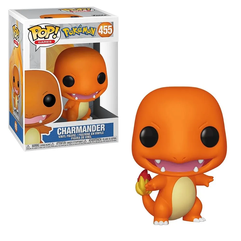 Funko Pop Pokémon Charmander 455 – Colecionável Oficial - Loja Life ...