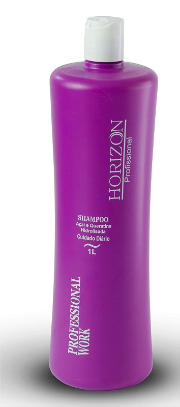 SHAMPOO PROFESSIONAL WORK 1 LITRO - (AÇAÍ E QUERATINA) - HORIZON ...