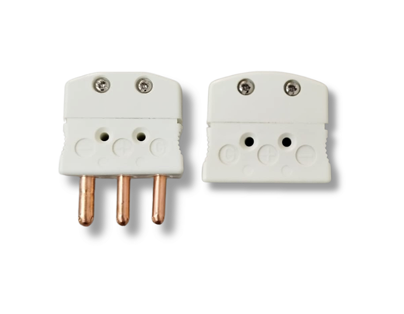 Conector Pt-100 - 3 Pinos Standard - lojatermon