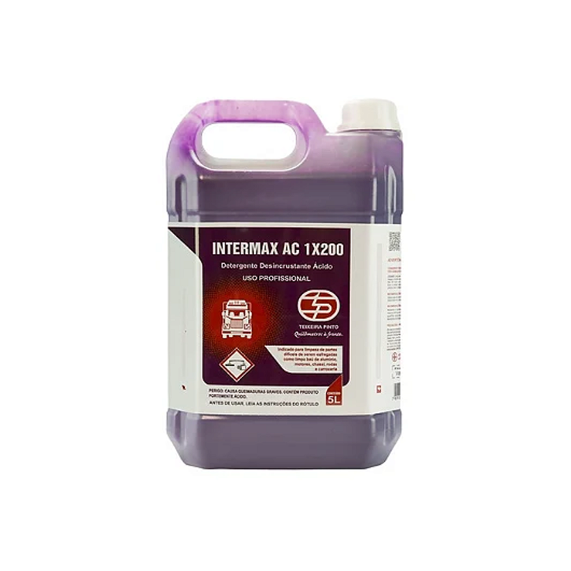 TP INTERMAX DETERGENTE DESINCRUSTANTE ACIDO 1:200 5L - TEIXEIRA PINTO - 500 Pro Produtos Para ...