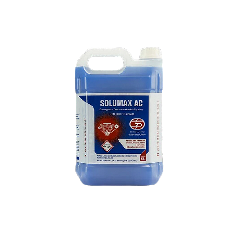 TP SOLUMAX AC DETERGENTE DESINCRUSTANTE ALCALINO 5L 1:40 - 500 Pro ...