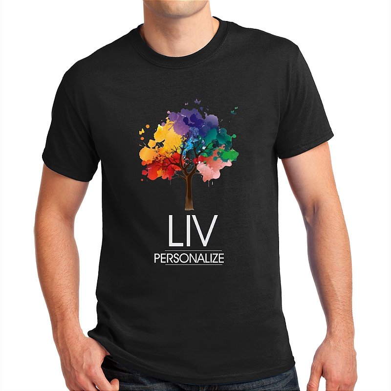 Camisa personalizada com estampa em DTF - LIV