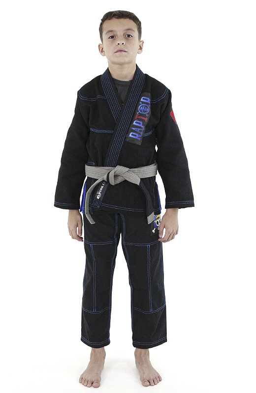 Kimono Jiu Jitsu Infantil Preto Raptor | Edição One Piece - Raptor CO ...