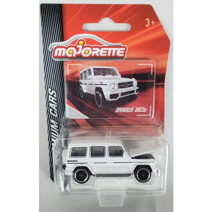 Miniatura Mercedes-Benz G63 Brabus B63s branca - Escala 1/64 ...