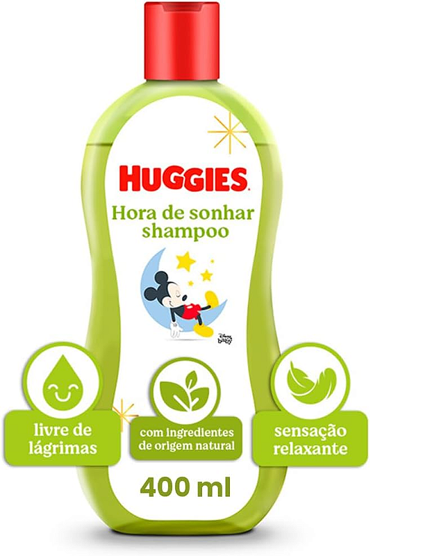 Shampoo Huggies Camomila 400ml - Disk Fraldas