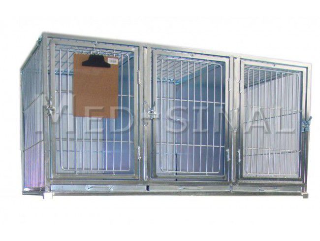 Canil Zincado Modulado - Med-Sinal Produtos Veterinarios