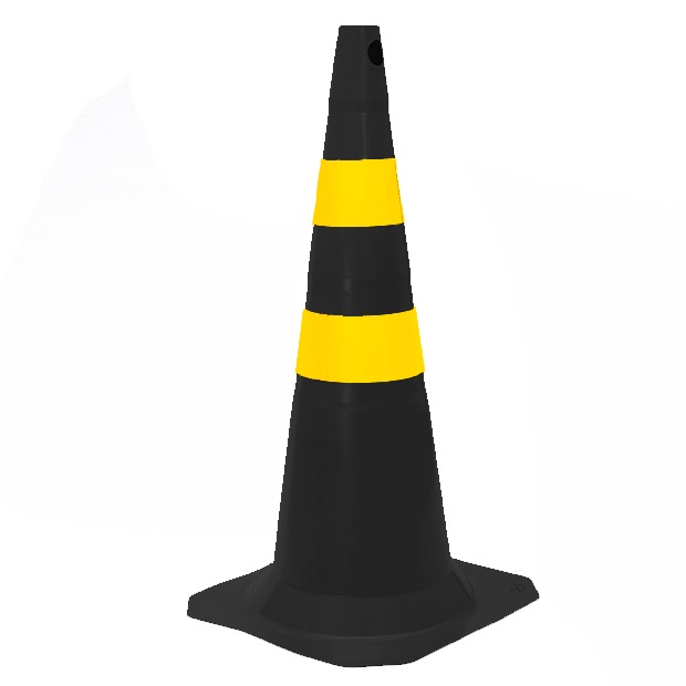 Cone Plástico 75 Cm - FIT - Plásticos Ipiranga - Bombonas, Caixas ...