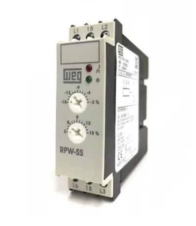 Rele Weg Rpw Protetor Sub Sobretensao 440v Rpw Ss D36 Cmc Comércio E