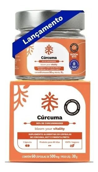 Cúrcuma Açafrão Da Terra 60 Cp C/ Pimenta Preta - Ocean Drop - Fast ...