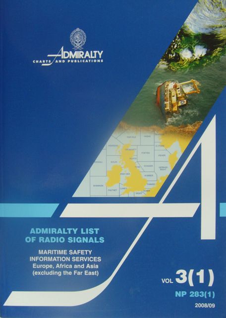 2 Volumes - Admiralty List Of Radio Signals - NP 283(1) E 283(2 ...