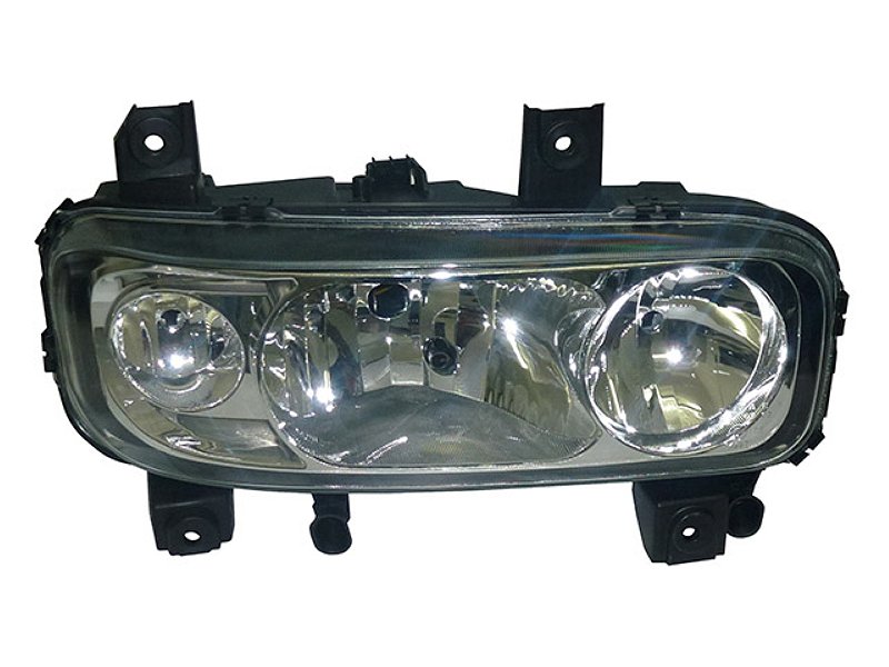 Farol Direito Lente Lisa Mercedes ATEGO 2010/2012 9738202361 - Super ...