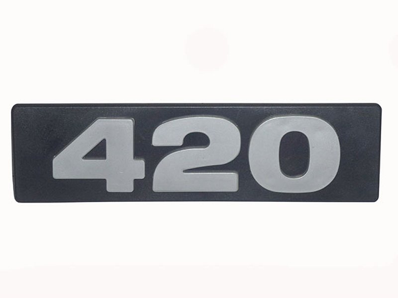 Emblema 420 Grade Para Sca SERIE 4 1401229 - Super Diesel Pecas Diesel