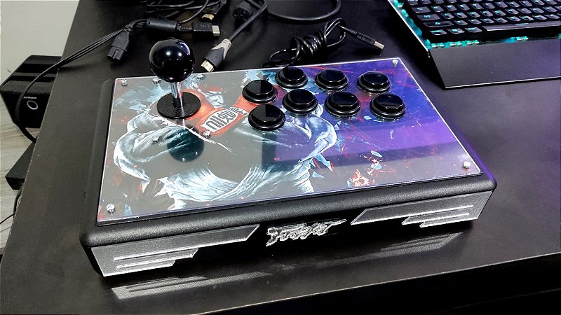 CONTROLE ARCADE ZERO DELAY PARA PS3, PS4, PC, NOSTAL E RASPBERRY ...