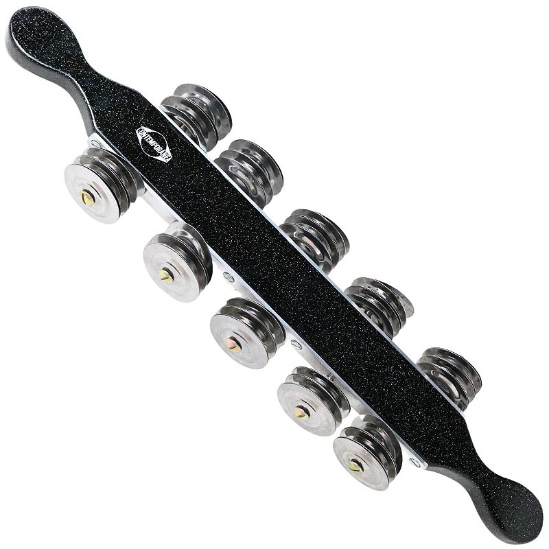 Rocar Ganzá Contemporânea Preto Luxo Glitter Madeira Chocalho - Clube ...