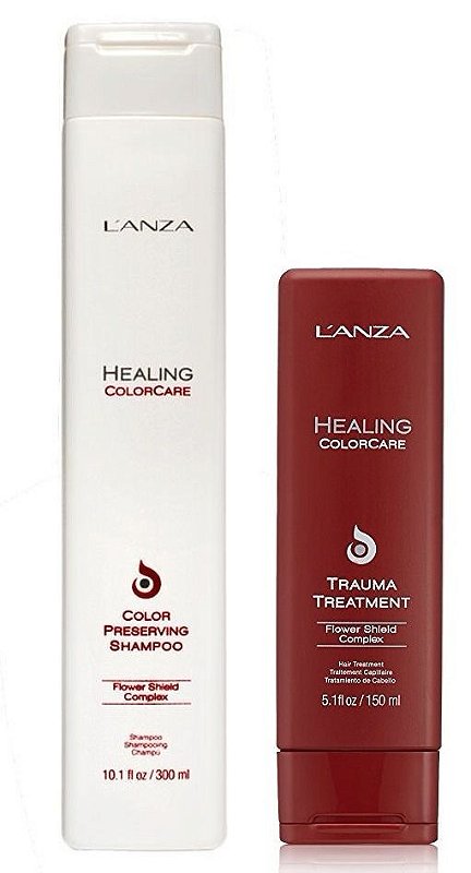 Lanza Healing Color Care - Kit Shampoo e Trauma Treatment - Body e Beauty