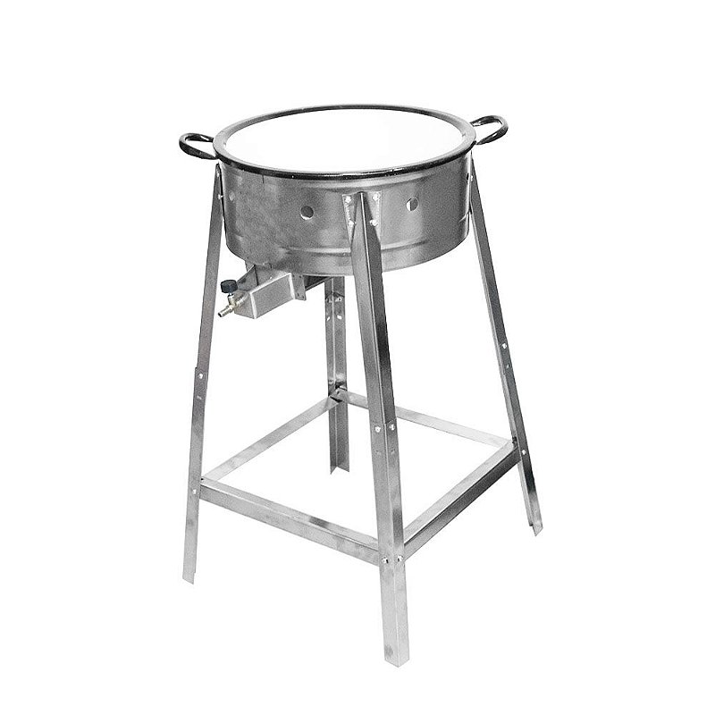 Pasteleiro Grande Inox com com Tacho 16" - Loja Doca - Utilidades ...