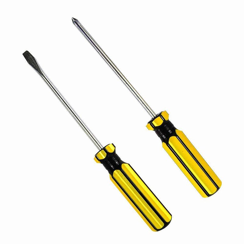 Chaves de Fenda e Phillips Eda 2 Peças Ergonômicas e Resistentes - Loja ...