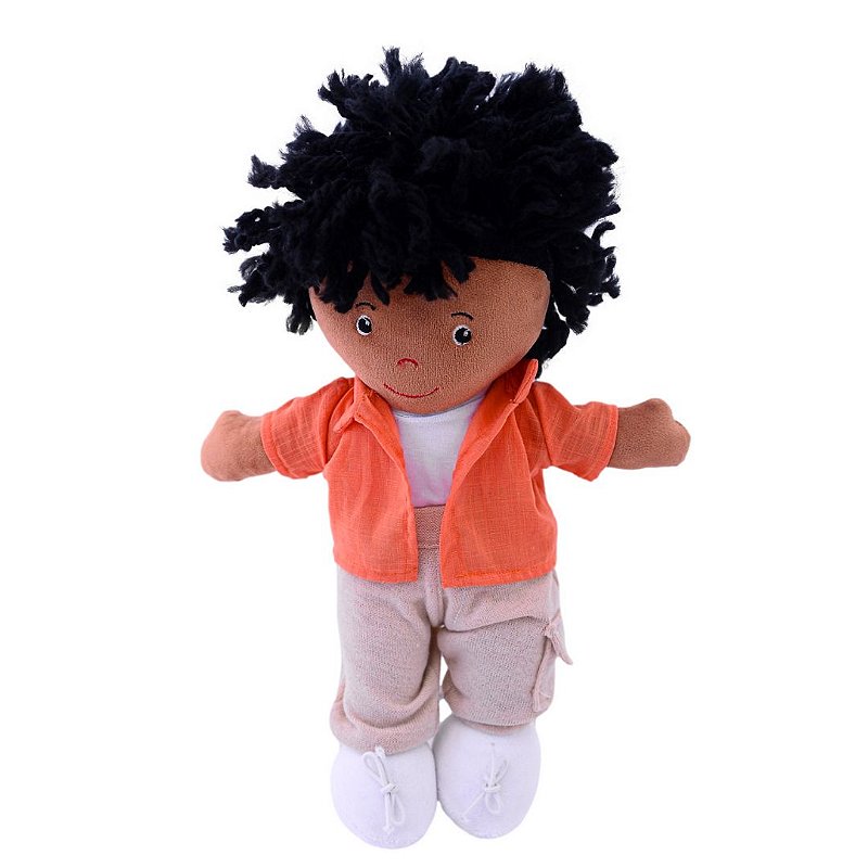 Boneco de Pano Zip - Leo - Ioiô de Pano Brinquedos Educativos