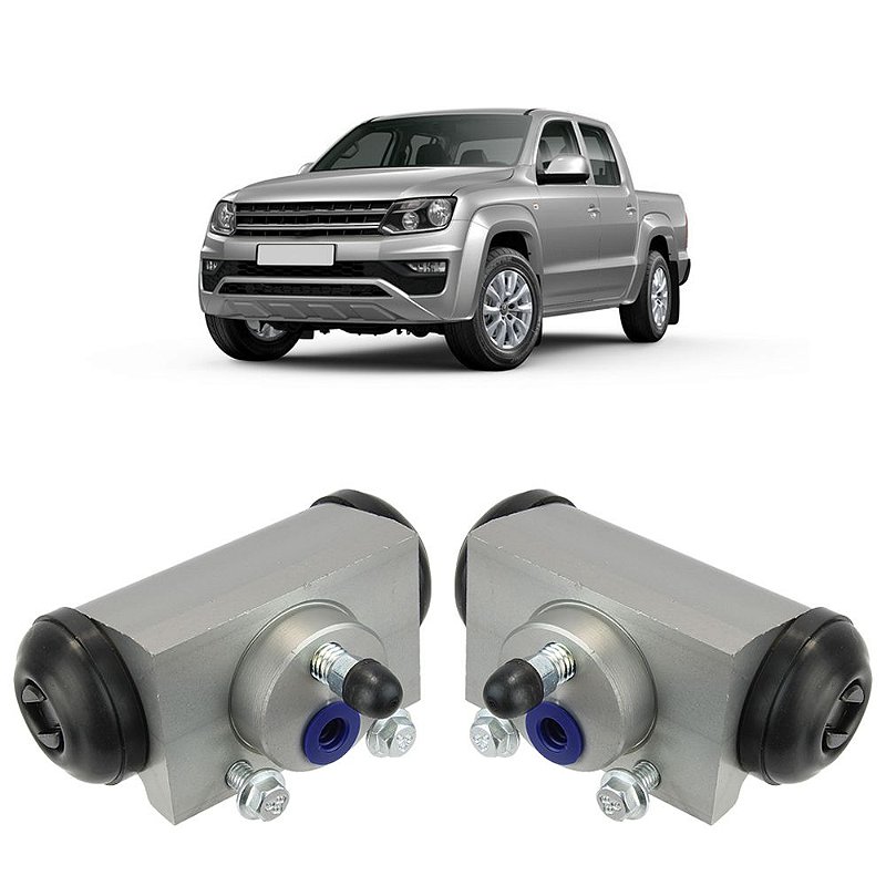 Par Cilindro Burrinho De Freio Traseiro Volkswagen Amarok 2.0 2010 / ...