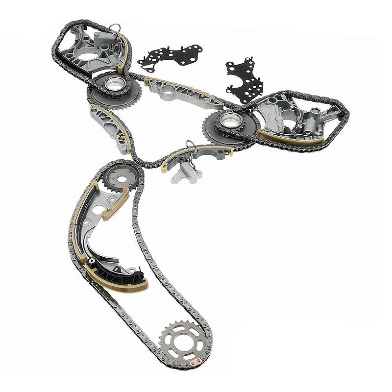 Kit Corrente Comando Distribuição Do Motor Audi A4 A6 3.2 V6 DOHC 2005 ...