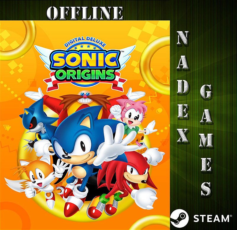 Sonic Origins Digital Deluxe Steam Offline - Nadex Games