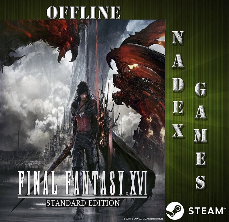 FINAL FANTASY XVI STANDARD EDITION Steam Offline - Nadex Games