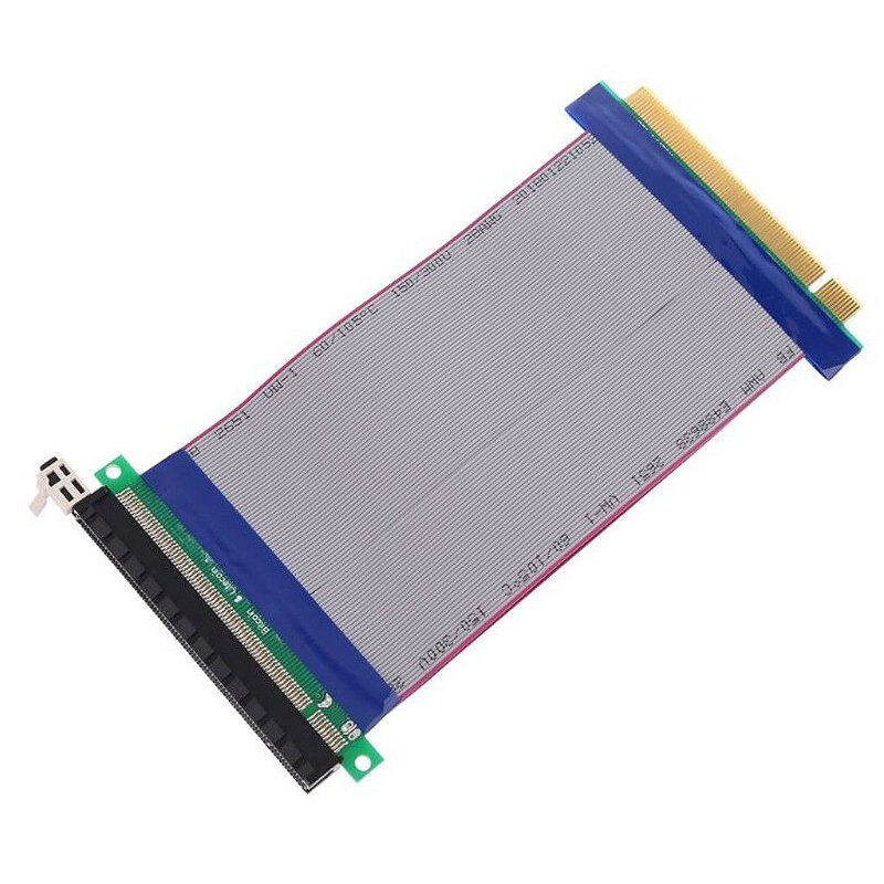 Cabo Extensor PCI-E 16X Flexível 20cm - Cia da Informática - Os ...