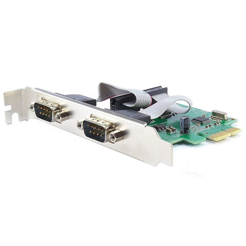 Placa PCI-Express 2x Serial DB9 3 Modos KP-T89 Knup - Cia da ...