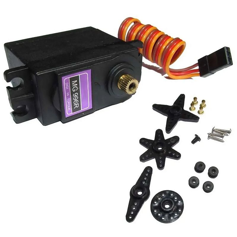 Servo Motor Digital MG996R 11Kg Alto Torque Metal - Robótica ...