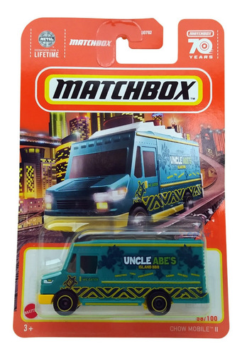 Matchbox Chow Mobile Ii Hkw89 2023 - Colibri Toys - Brinquedos e ...
