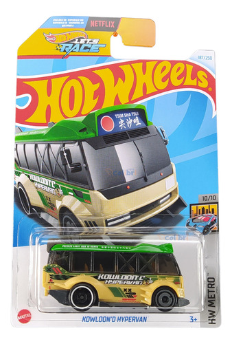 Hot Wheels Kowloon'd Hypervan Lets Race HRY84 2024 | 1:64 - Colibri ...