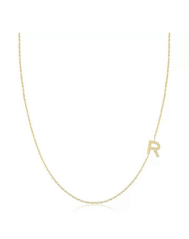 Colar personalizado de letra - Carmen Bittencourt