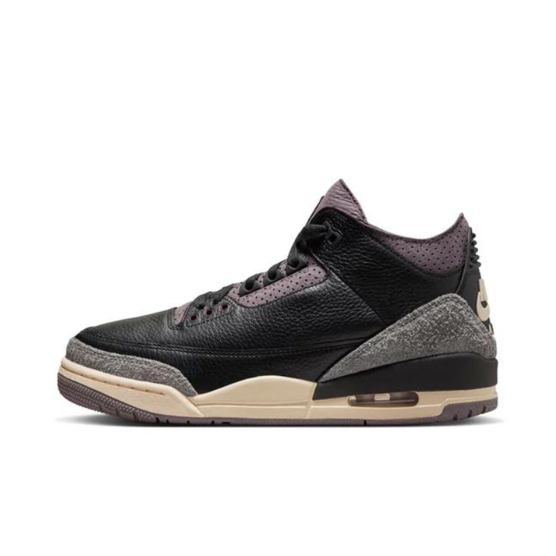 Tênis Air Jordan 3 Retrô OG SP x A Ma Maniere Black Violet Ore - FZ4811 ...