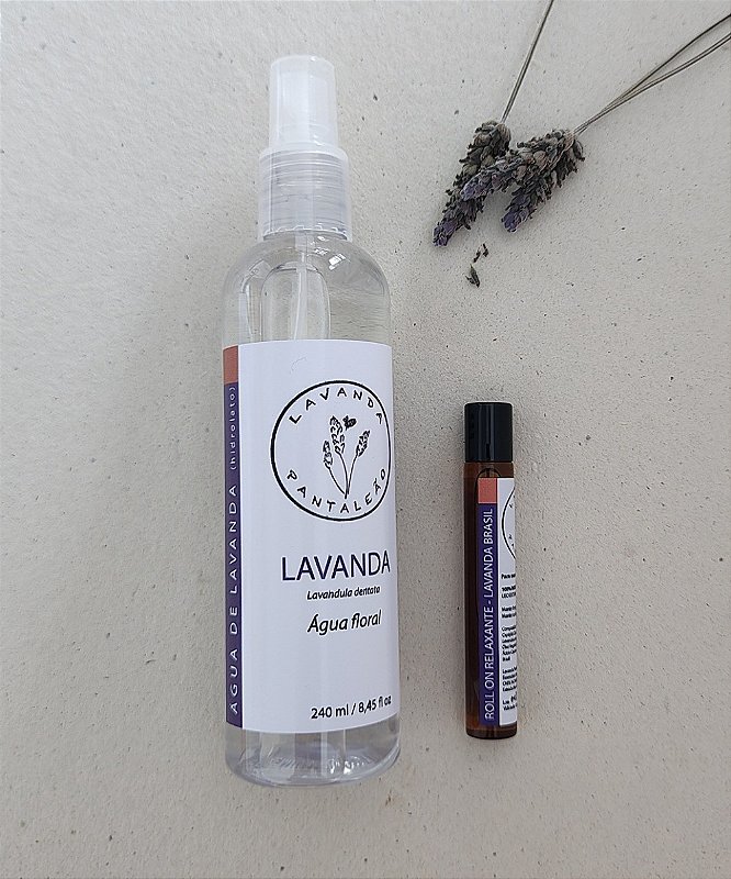 kit Relax - lavanda - Lavanda Pantaleão - Óleos Essenciais, Água de ...