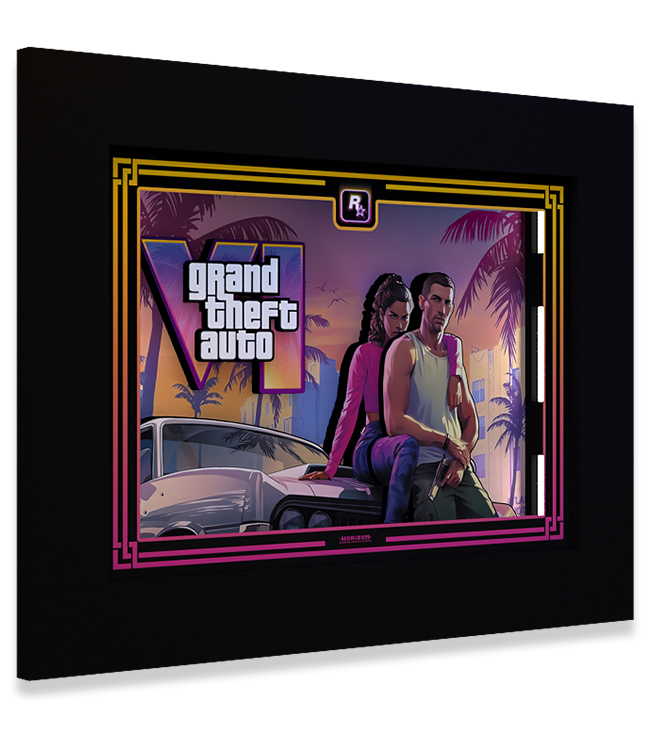 Quadro 45x32 Grand Theft Auto: VI - Horizon - Quadros personalizados