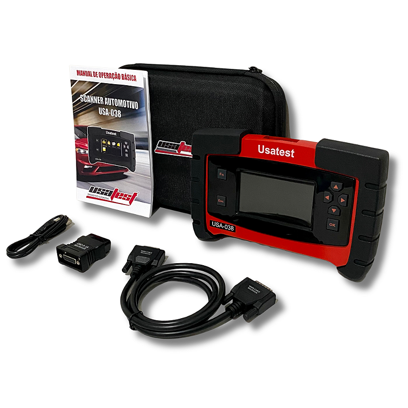 Scanner Automotivo com Ajuste de A/F USA-038 - Loja Virtual Usatest