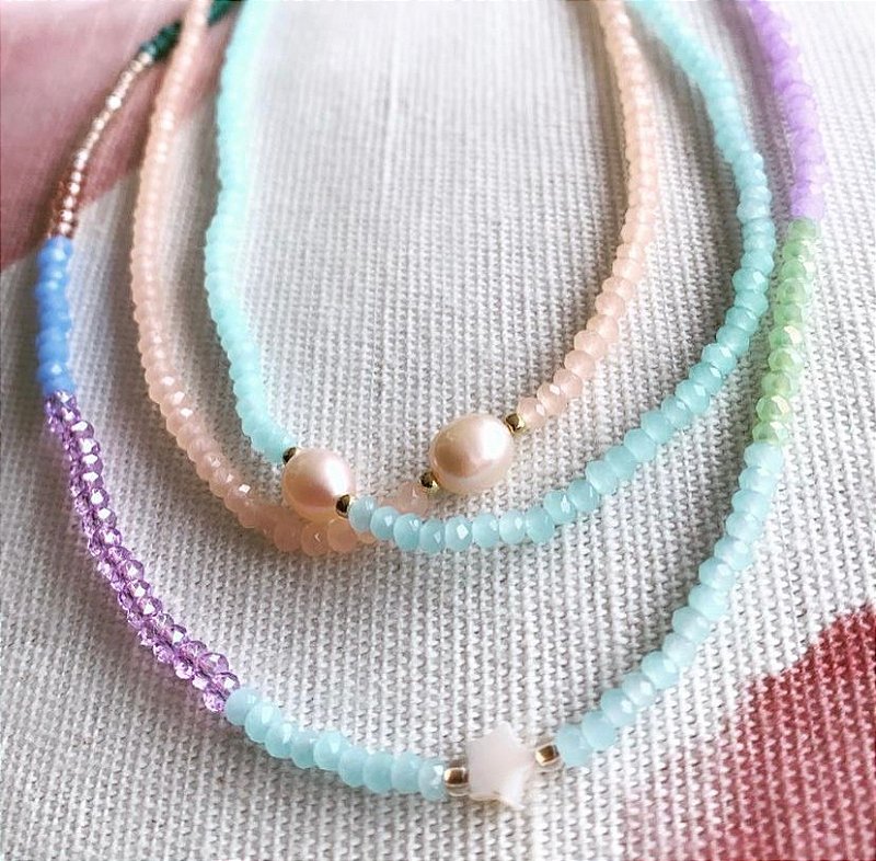 Colar soft Colors - Sagrado Acessórios