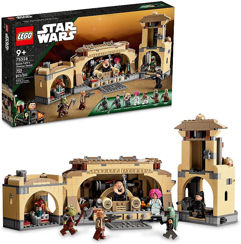 LEGO Star Wars - A Sala do Trono do Boba Fett 75326 - The Originals