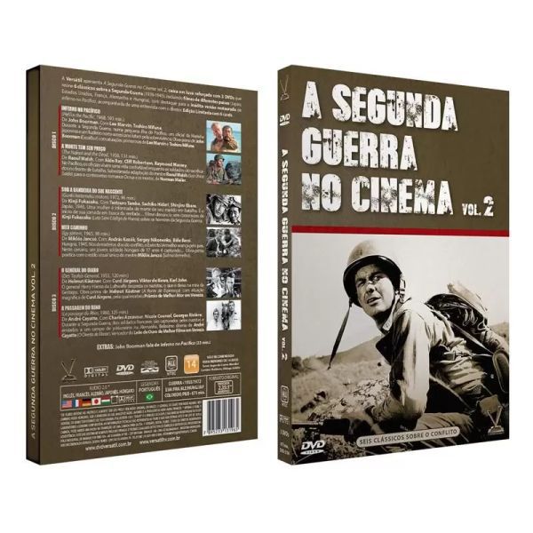 DVD TRIPLO A Segunda Guerra No Cinema Vol. 2 - The Originals