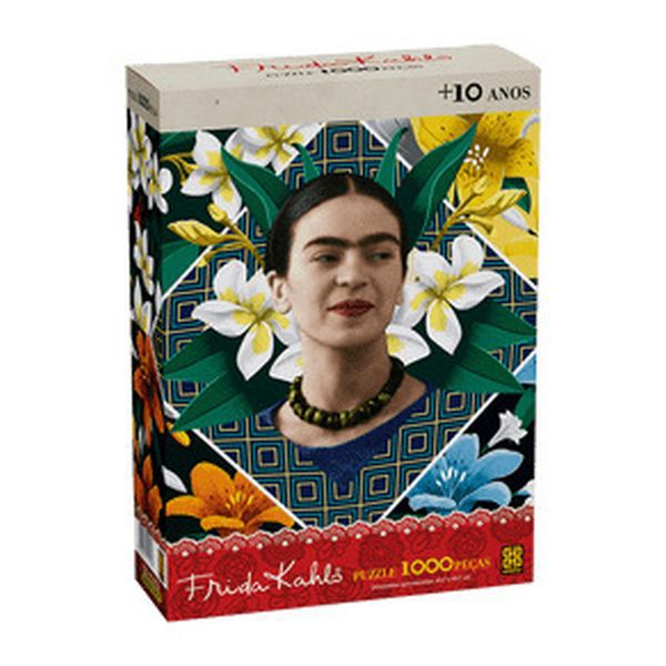 Puzzle 1000 peças Frida Kahlo - Grow - The Originals