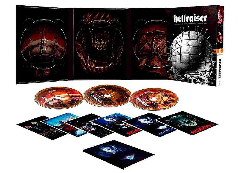 Blu-Ray Trilogia Hellraiser - Ed Especial de Colecionador - The Originals