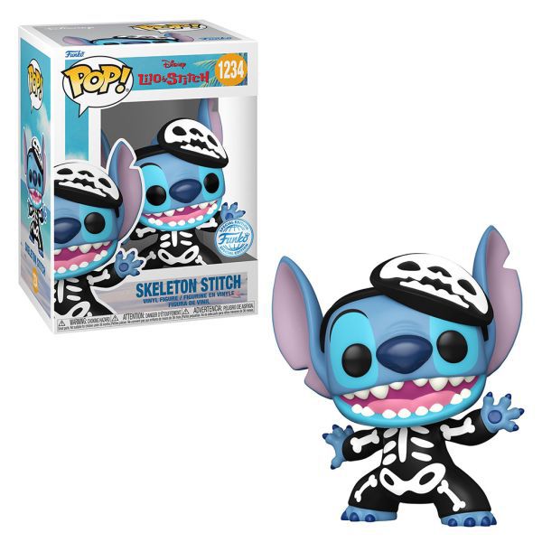 Funko Pop! Disney Lilo e Stitch - Skeleton Stitch 1234 - The Originals