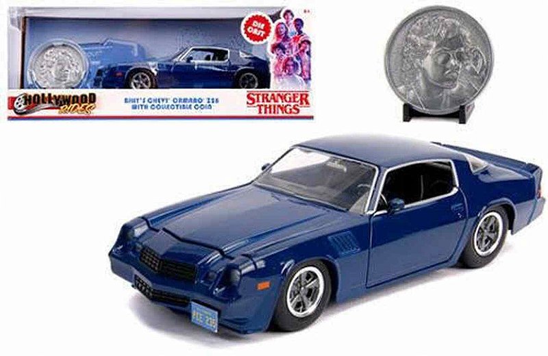 Stranger Things Billy's Chevy Camaro Z28 With Coin 1/24 Jada Toys - The ...