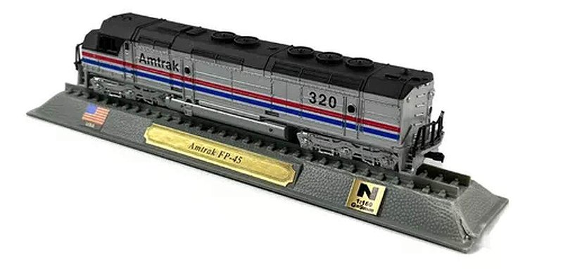 Miniatura Locomotiva Amtrak FP-45 USA ED 70 1/16 - The Originals